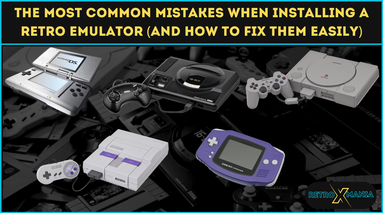Retro Emulator Setup Mistakes 🎮 – RetroXmania