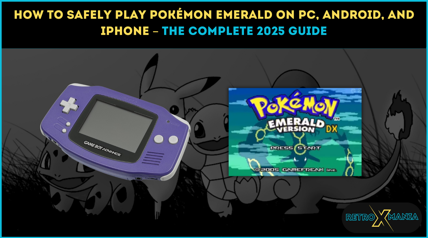 Pokémon Emerald ROM – How to Play Safely on PC, Android, and iOS (2025 ...