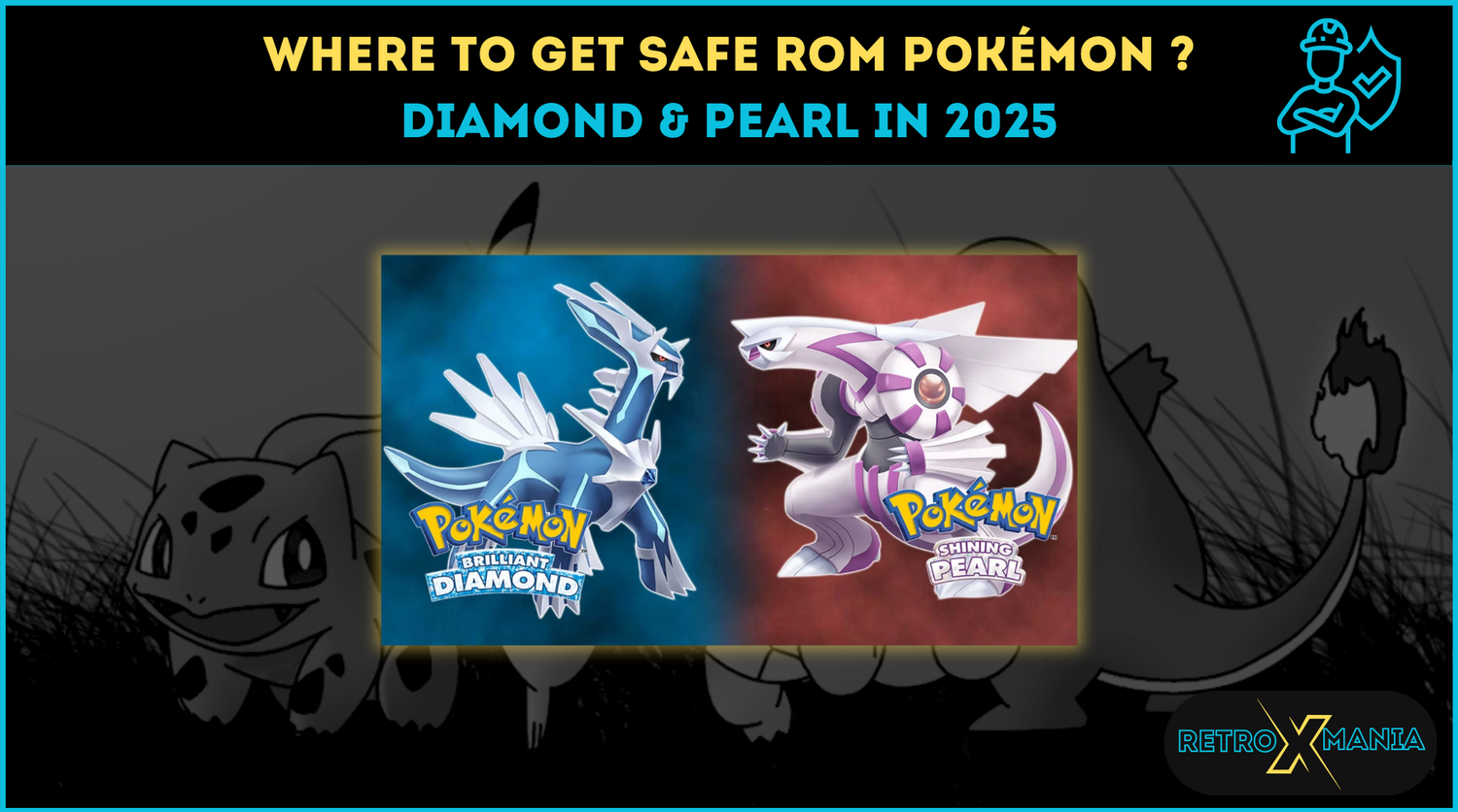 Safe Pokémon Diamond & Pearl ROMs (2025 Guide) – RetroXmania